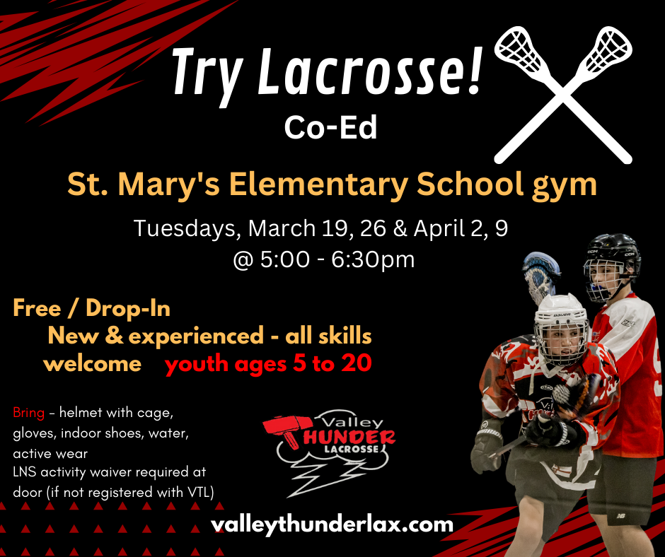 Valley Thunder Lacrosse : Website by RAMP InterActive